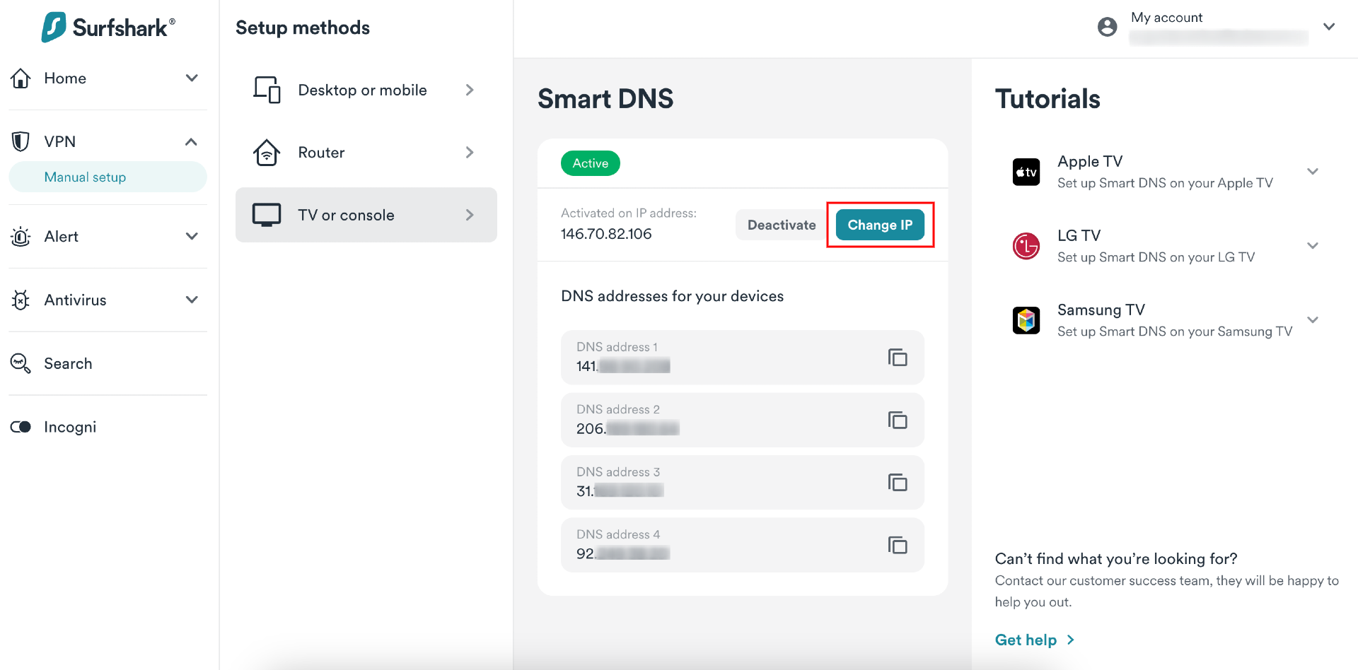 How to activate Surfshark Smart DNS – Surfshark Customer Support