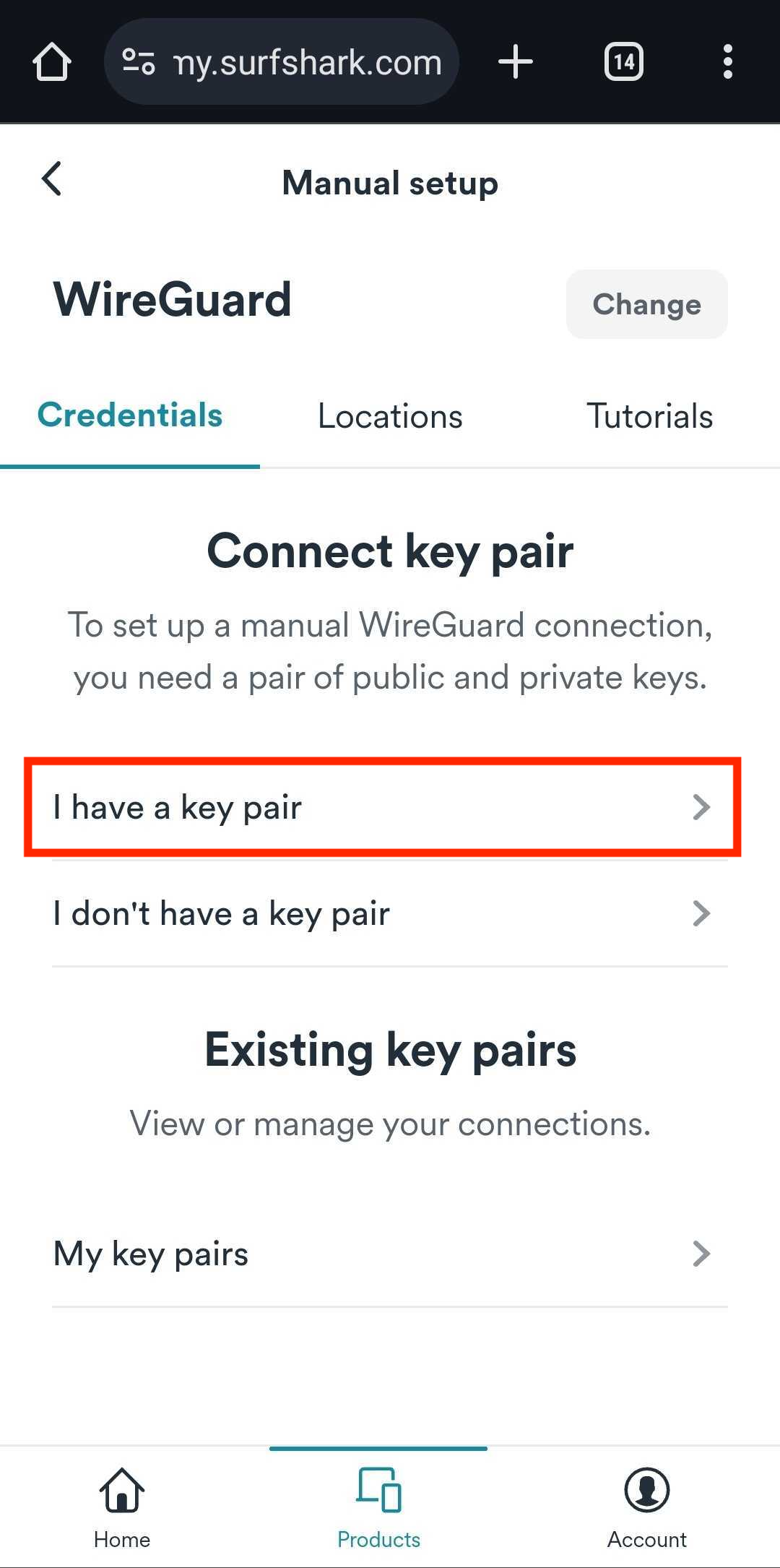 How to connect to Surfshark on Android from China using WireGuard® manual connection – Surfshark ...