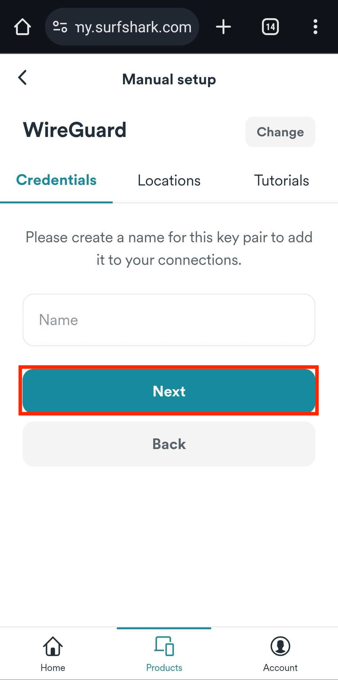 How to connect to Surfshark on Android from China using WireGuard® manual connection – Surfshark ...