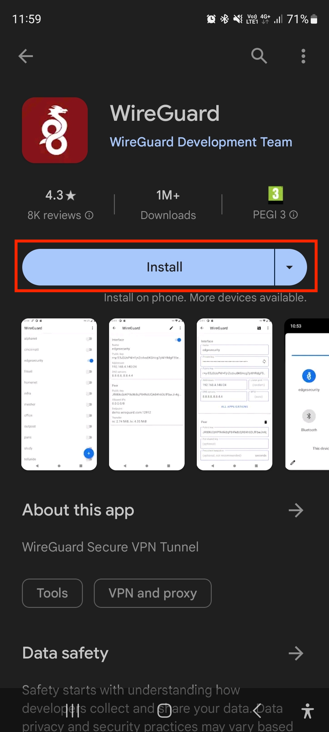 How to connect to Surfshark on Android from China using WireGuard® manual connection – Surfshark ...