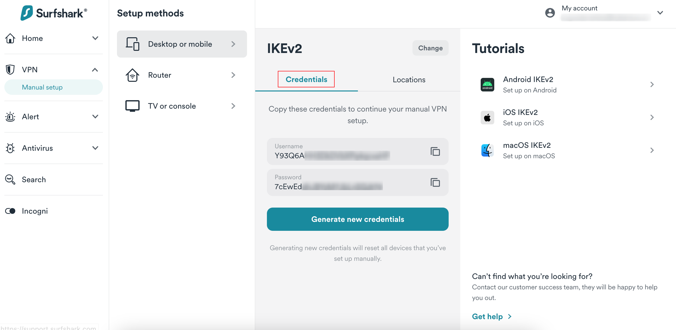 Where to find servers for a manual connection? – Surfshark Customer Support