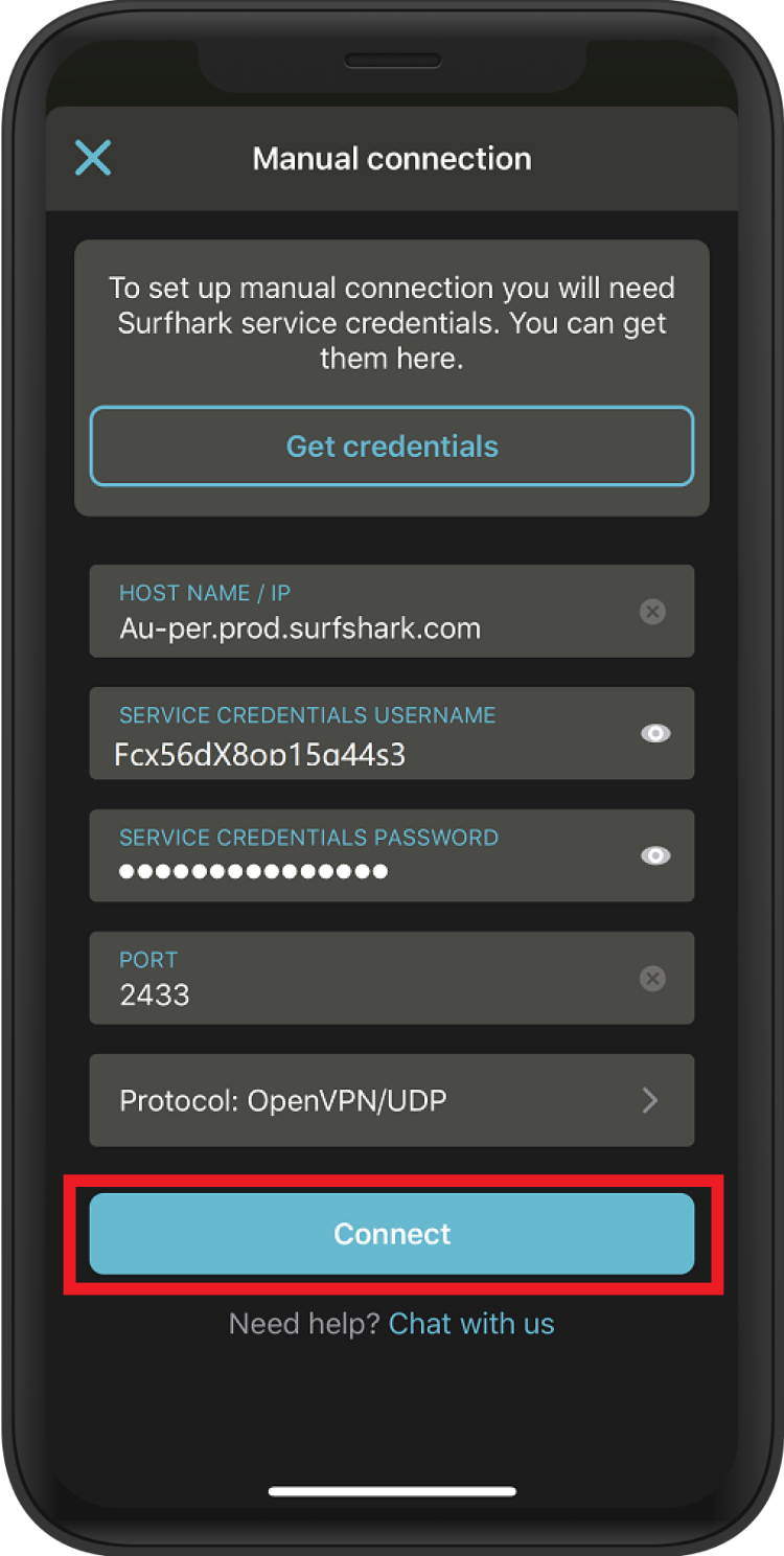 How to connect manually using the Surfshark iOS app – Surfshark ...