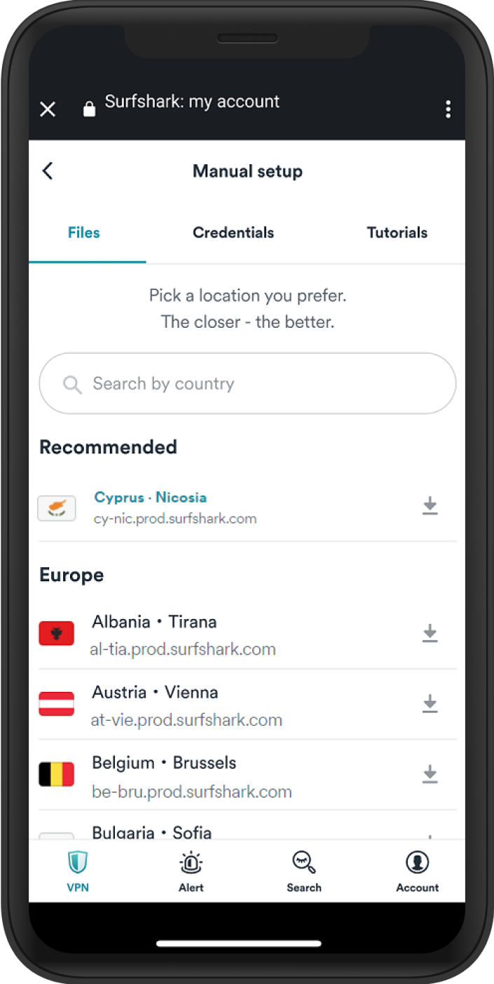 How to connect manually using the Surfshark iOS app – Surfshark ...