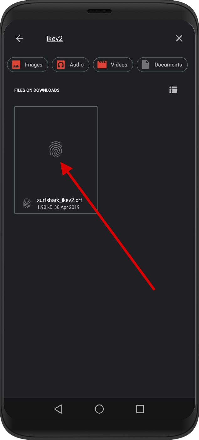 How to set up IKEv2 manual connection on Android – Surfshark Customer Support