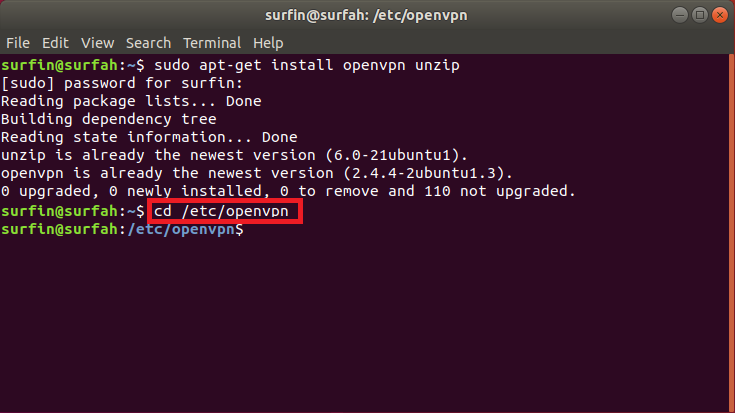 How to set up manual OpenVPN connection using Linux Terminal – Surfshark Customer Support