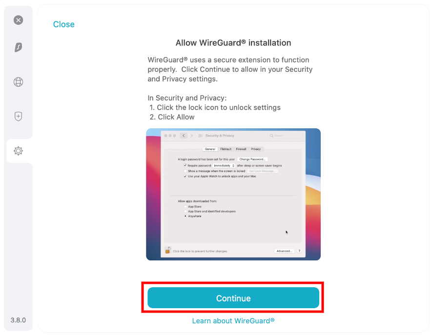How to install WireGuard in the Surfshark macOS application – Surfshark Customer Support