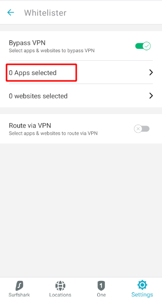 How to use Bypasser™ for Android – Surfshark Customer Support