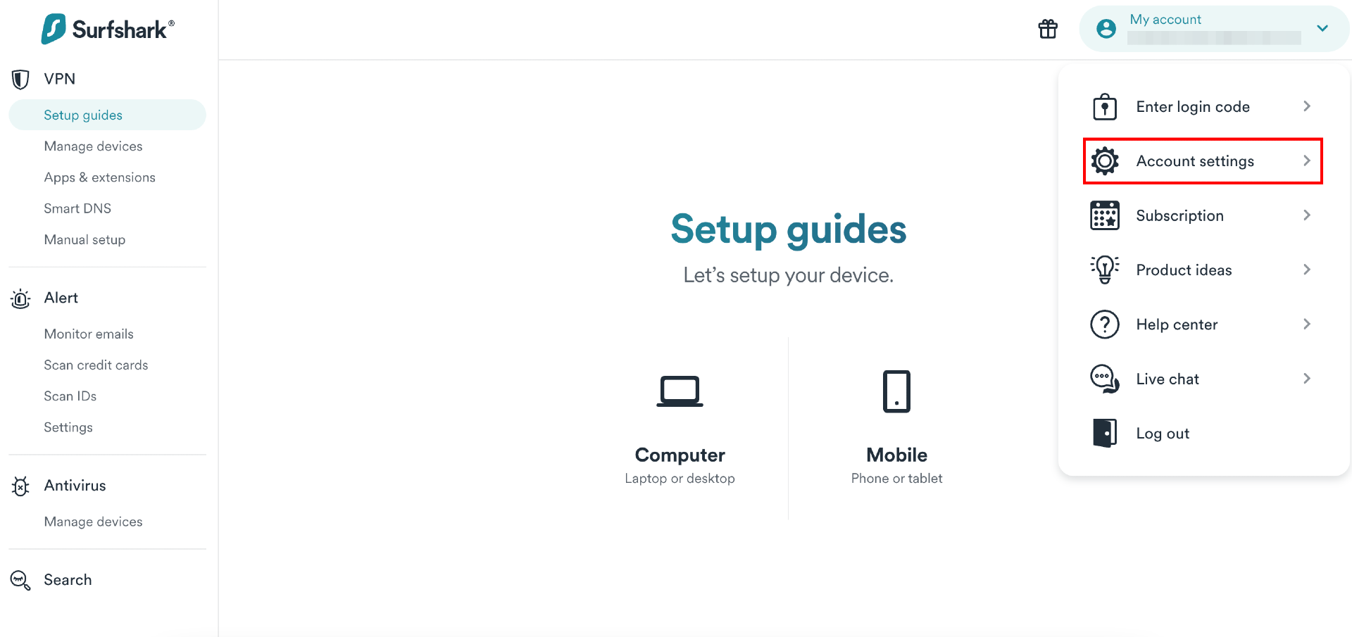 How to manage Surfshark email notifications – Surfshark Customer Support